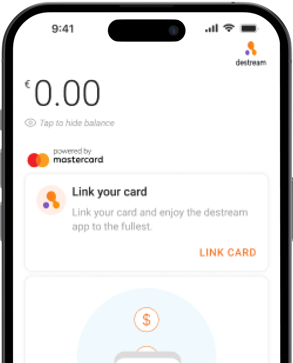 destream debit card for content creators, order now! twitch, youtube ...